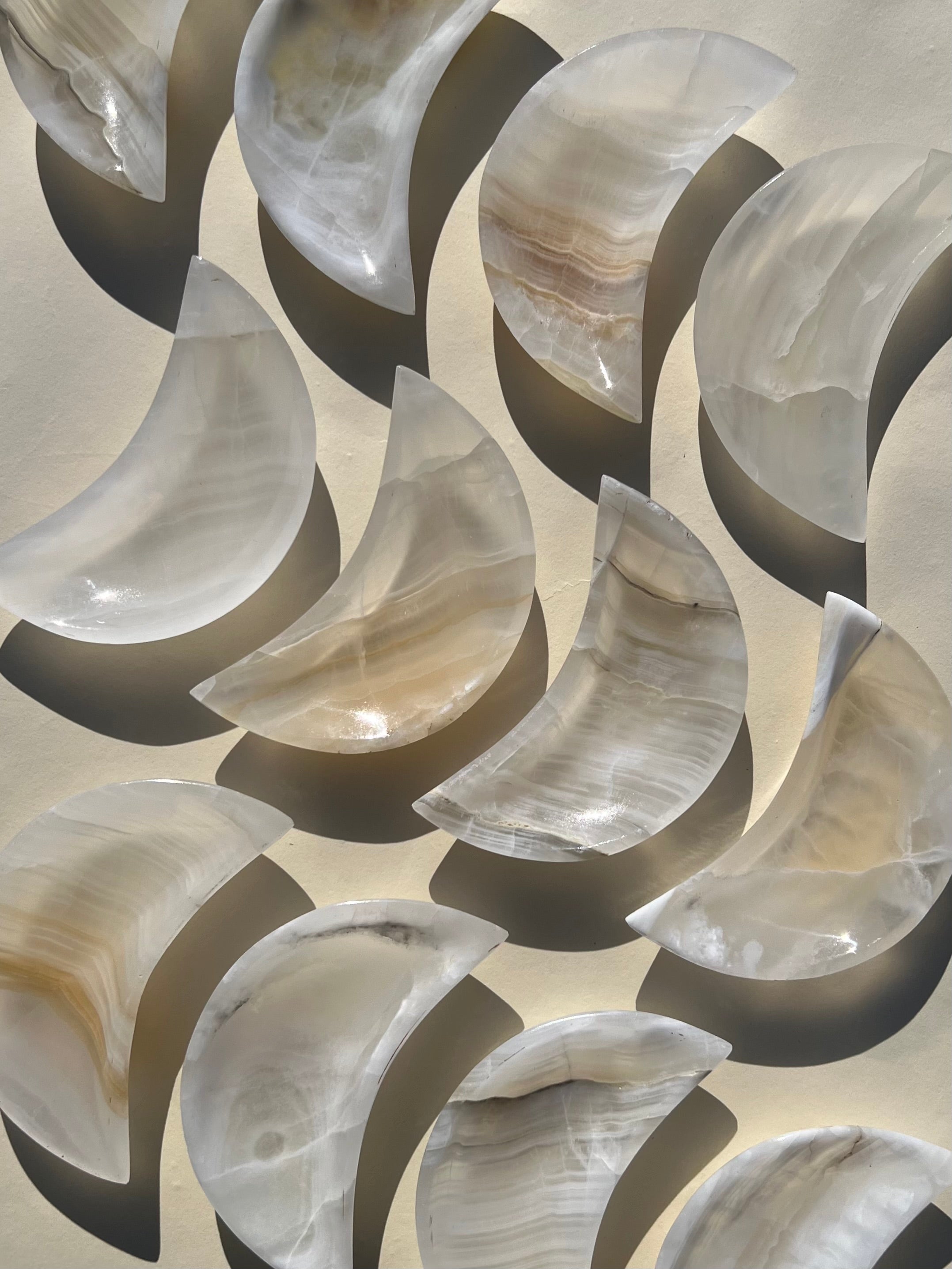 Calcite Moon Dishes (12 options) – Calm and Collective Minerals