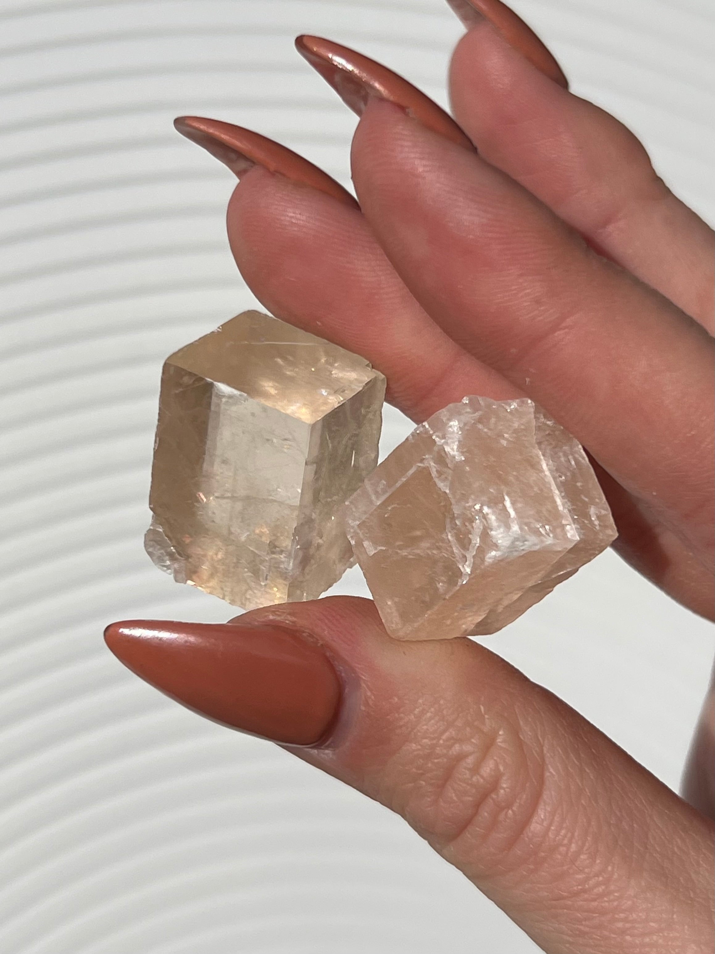Pink Optical Calcite – Calm and Collective Minerals
