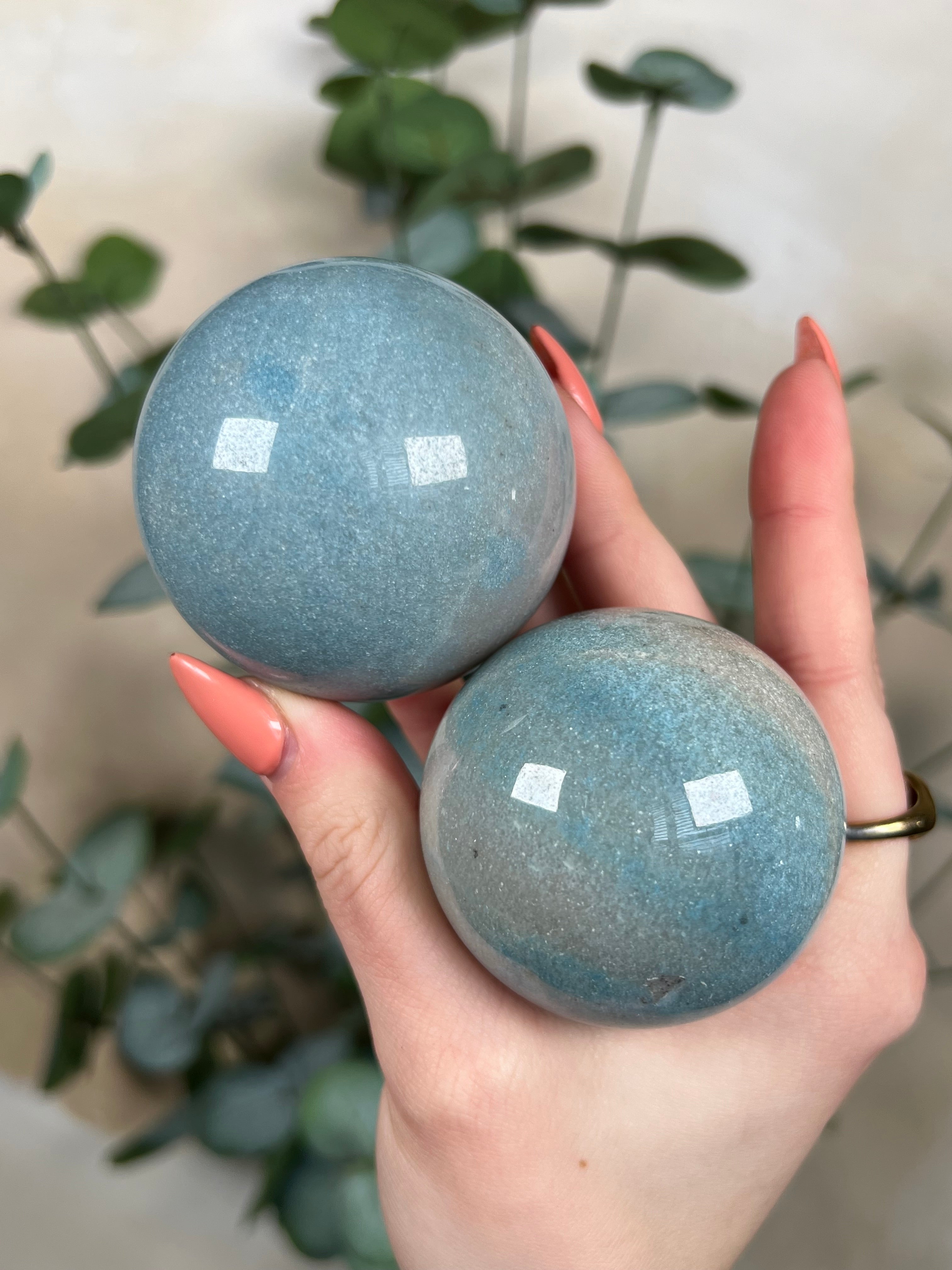 Trolleite Spheres (38KN, 50KD) – Calm and Collective Minerals